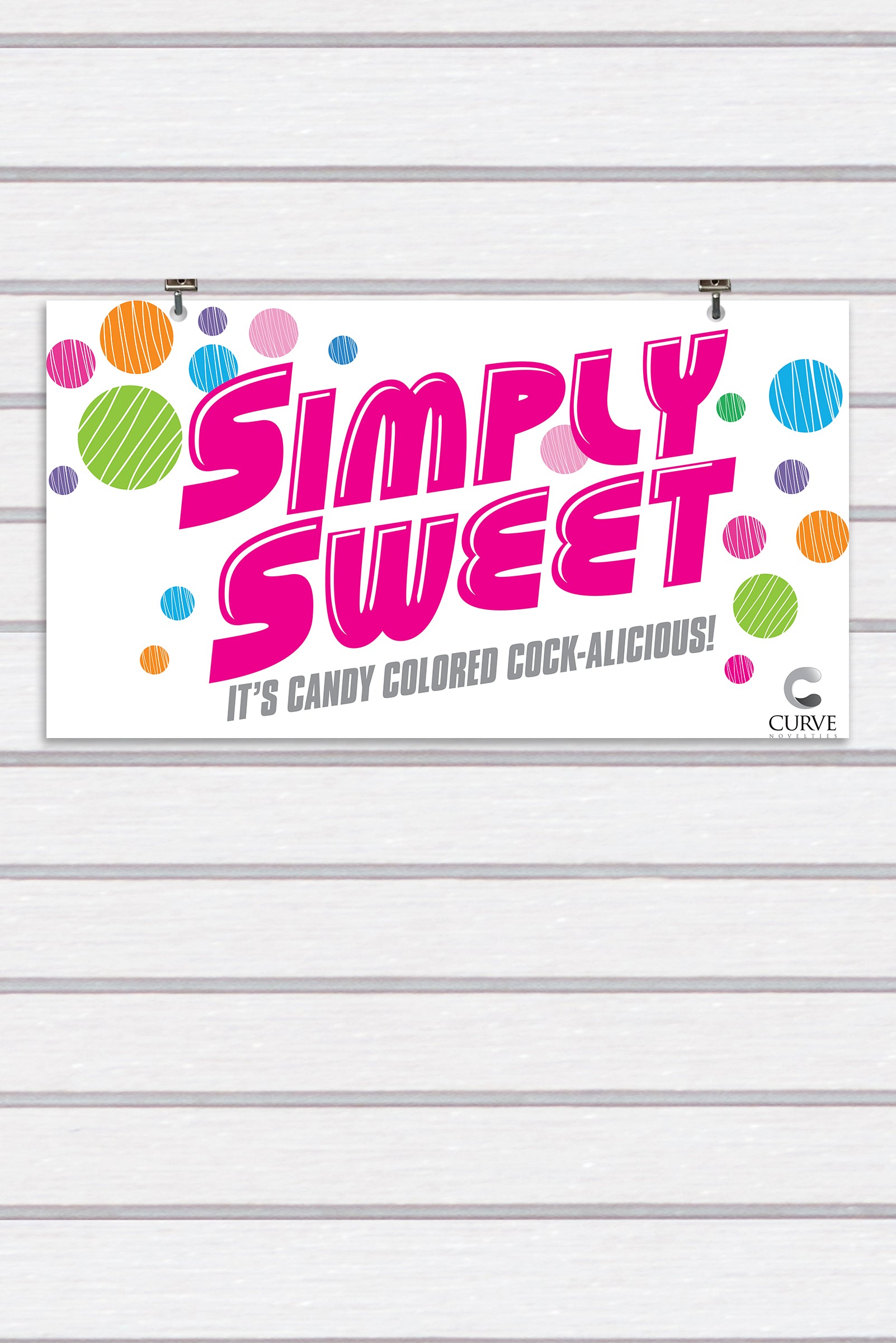 Simply Sweet Display Sign – XR Brands