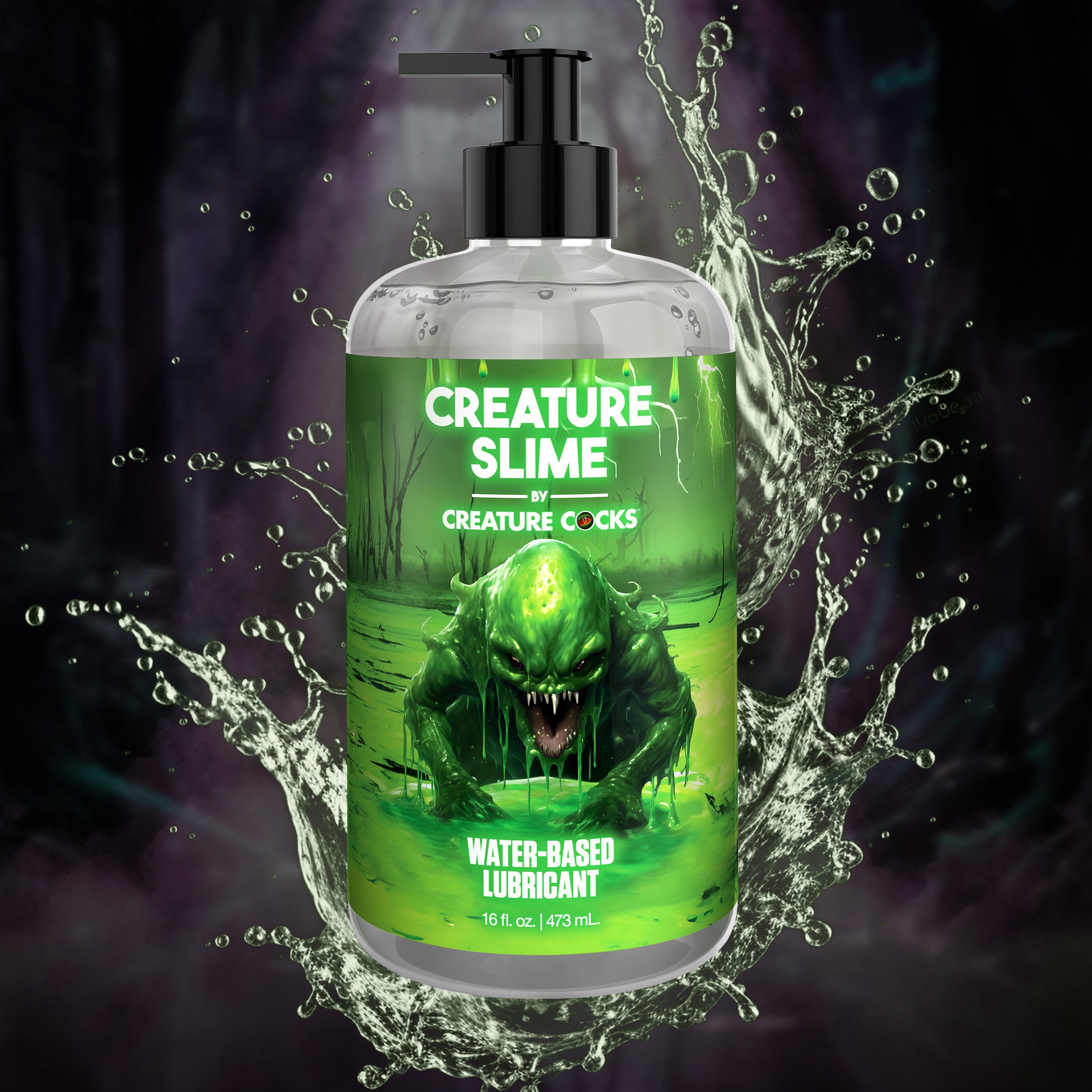 Creature Slime Water-Based Lubricant 16oz – XR Brands