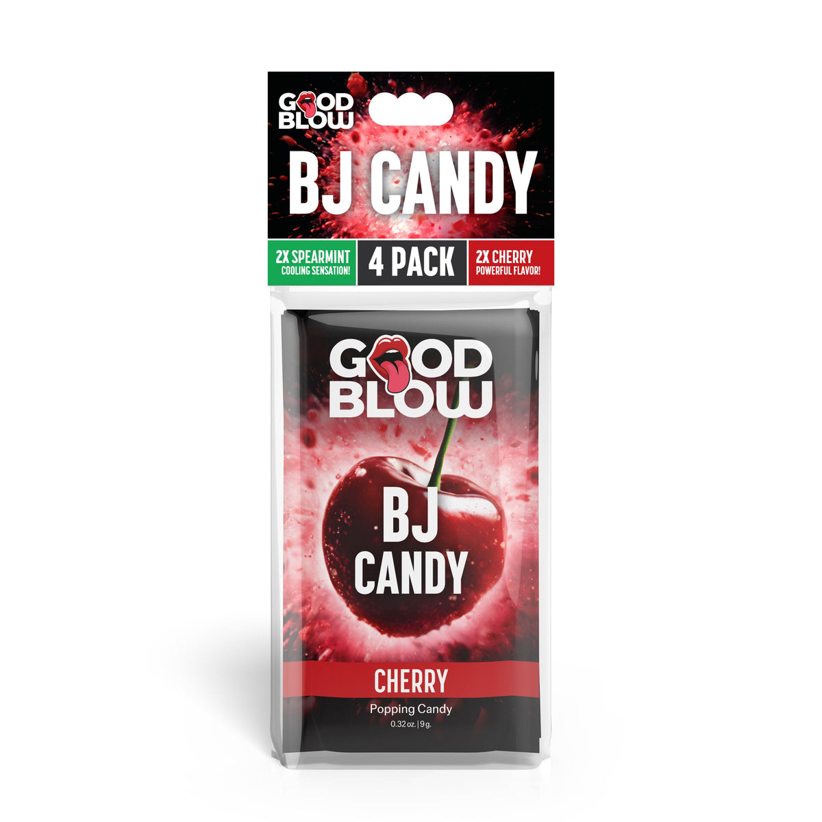 GB BJ Candy Sampler Pack Spearmint/Cherry 4 pcs – XR Brands