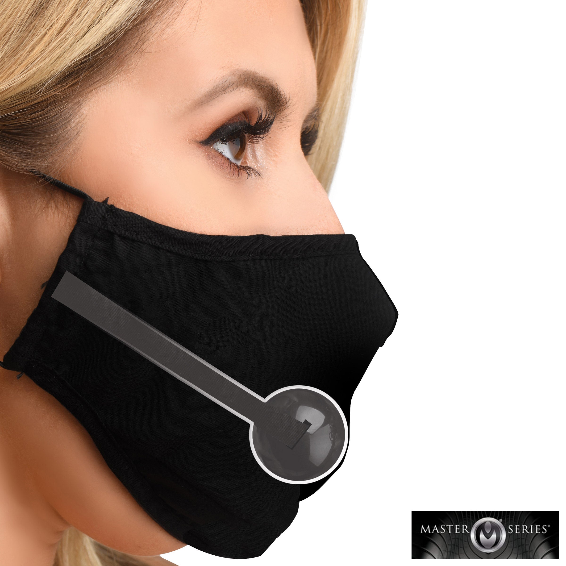Under Cover Ball Gag Face Mask – XR Brands