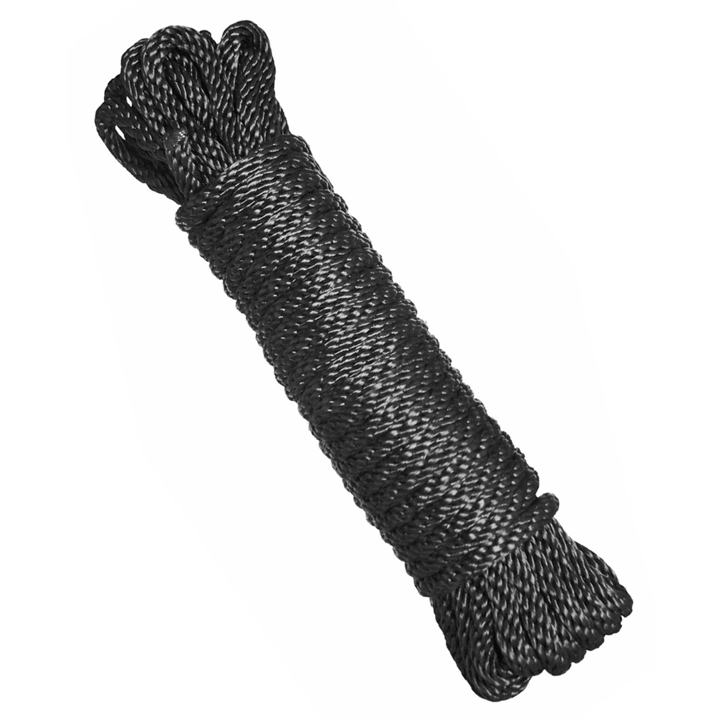 Premium Black Nylon Bondage Rope – XR Brands