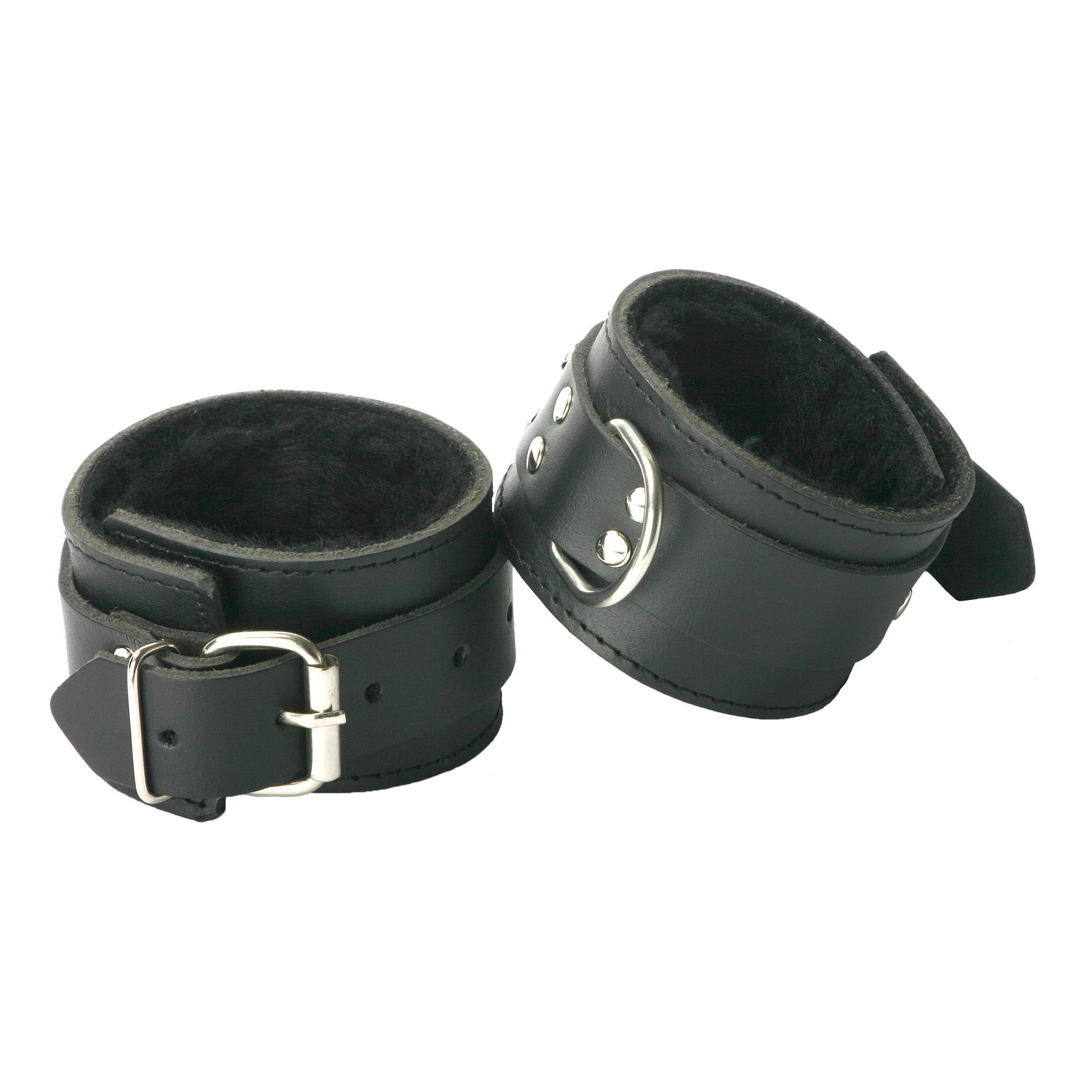 Strict Leather Fur Lined Wrist Cuffs – XR Brands