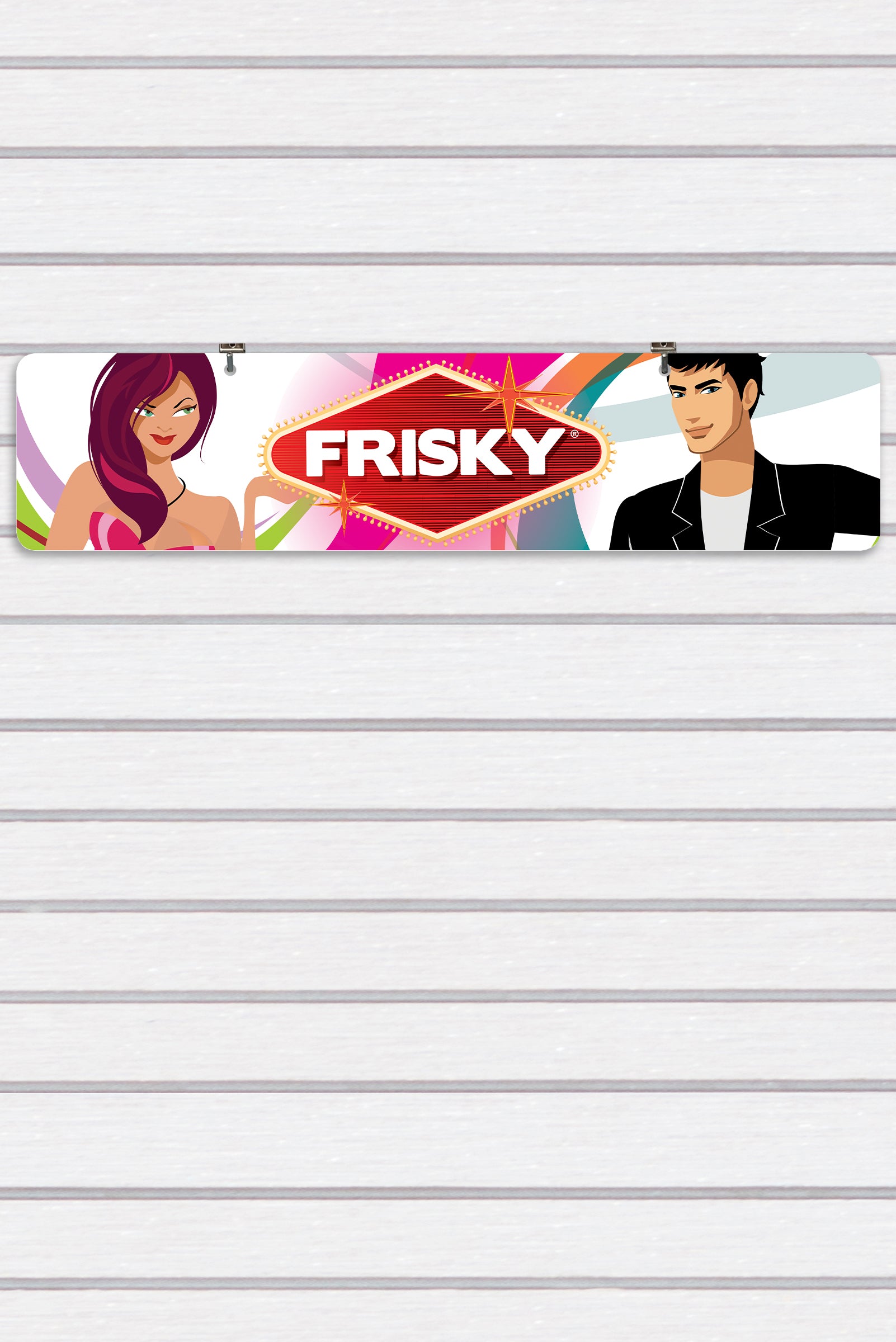 Frisky Display Sign – XR Brands